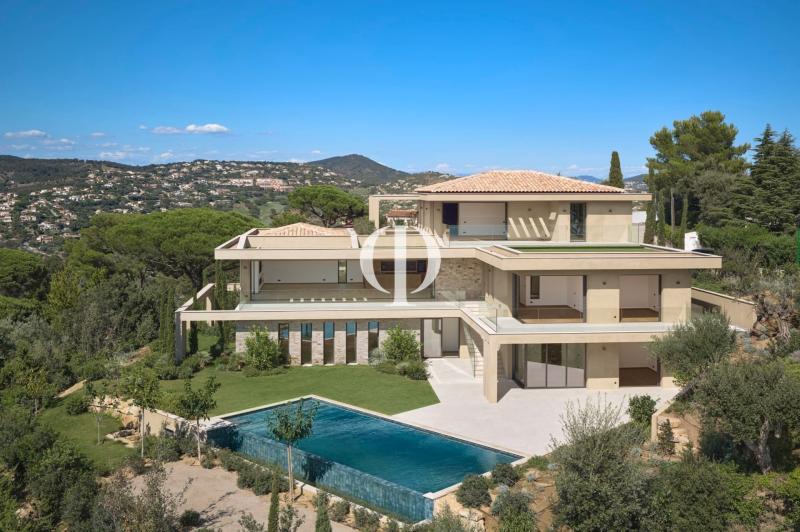Vente villa Sainte-Maxime - Luxueuse villa neuve vue mer panoramique