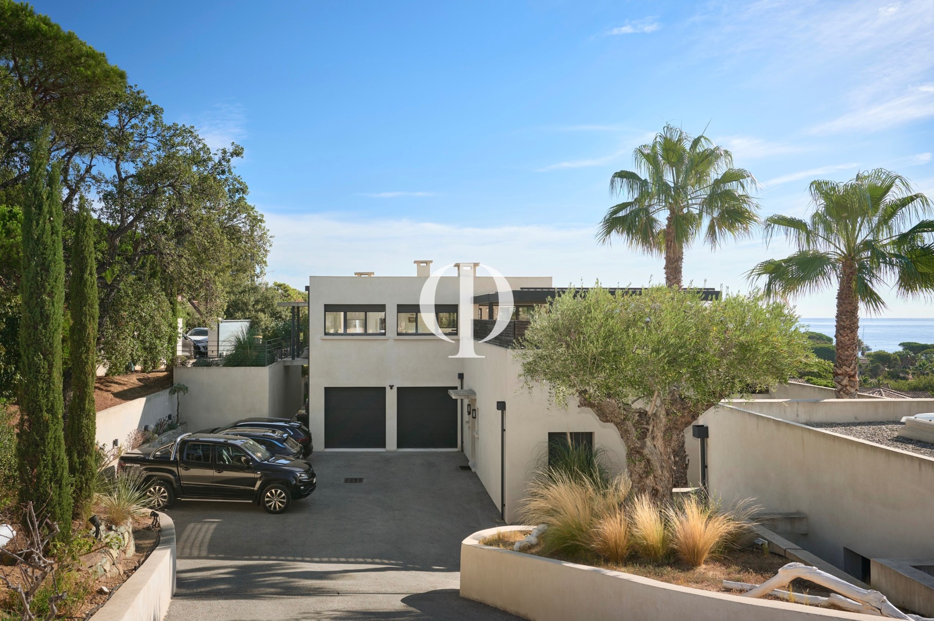Vente villa Sainte-Maxime - Villa contemporaine vue mer panoramique